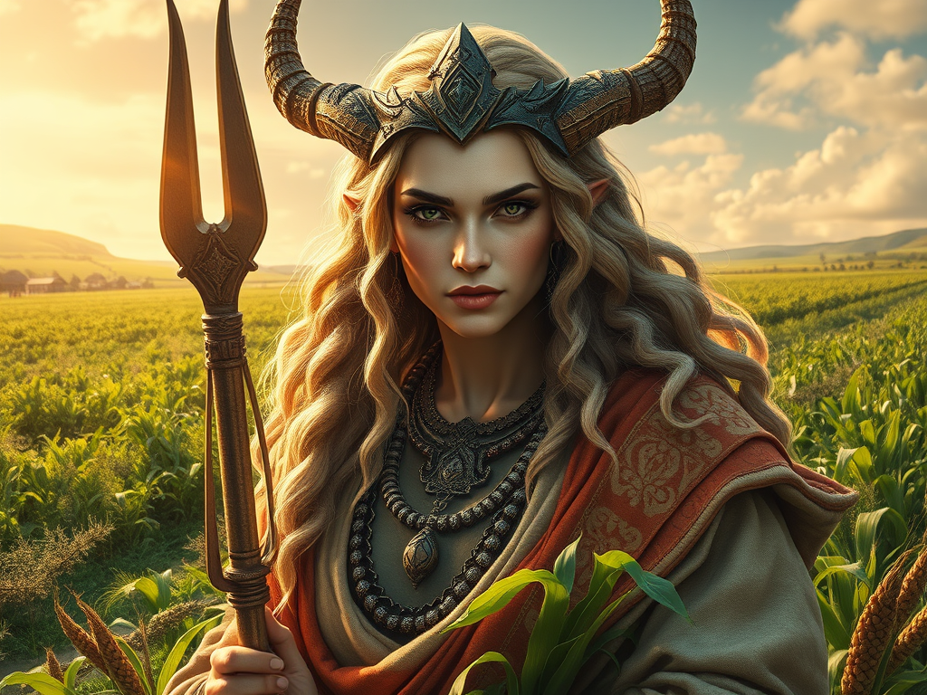 Gefjon Diosa de la Fertilidad y la Agricultura – Erik el rojo