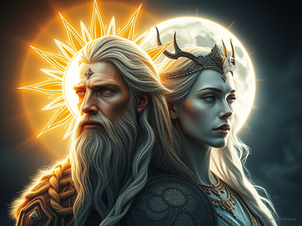 Sól y Máni Los Dioses del Sol y la Luna – Erik el rojo