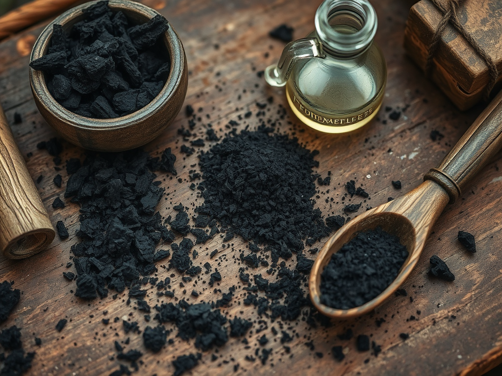 Hacer tinta natural con carbón o frutos silvestres. – Erik el rojo